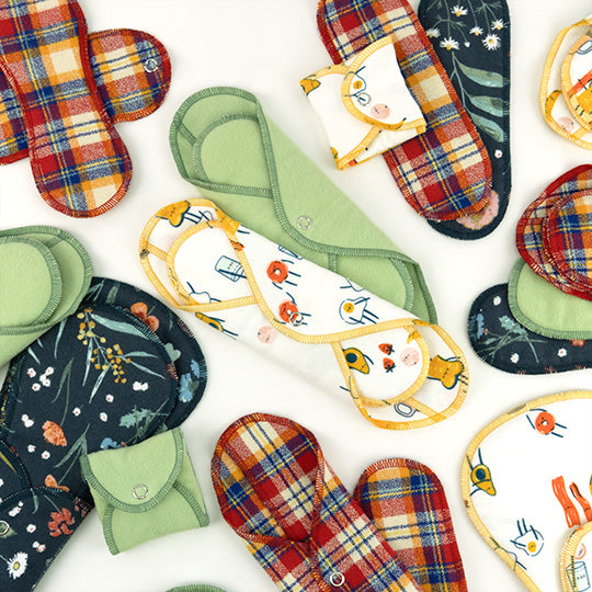 Light Flow Sampler - Try the Most Popular GladRags Cloth Pads ...