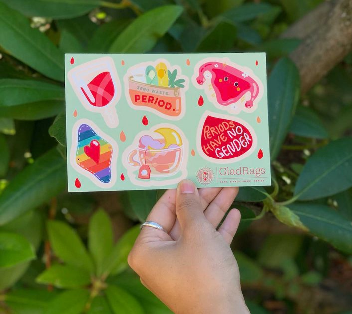 GladRags Period Party Sticker Sheet – GladRags.com